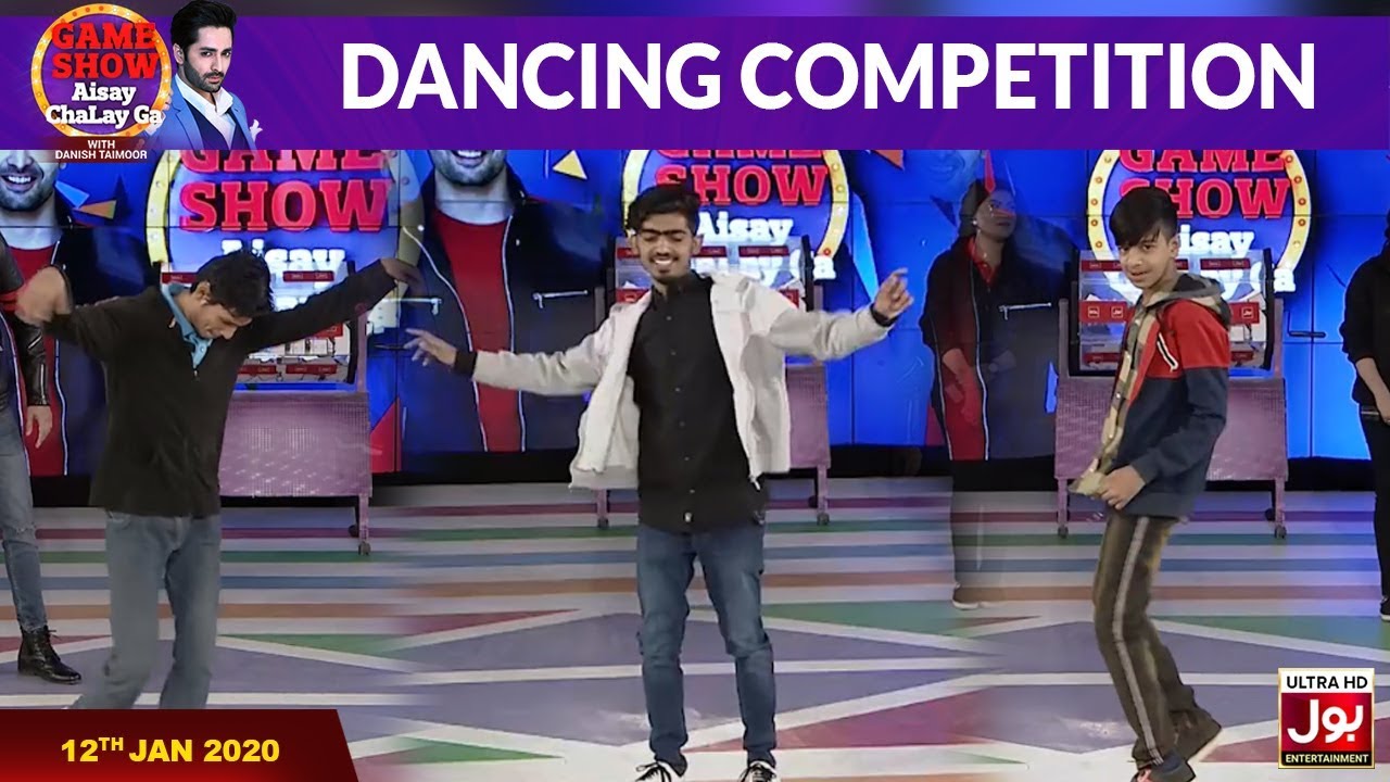 Dancing Competition In Game Show Aisay Chalay Ga With Danish Taimoor ...