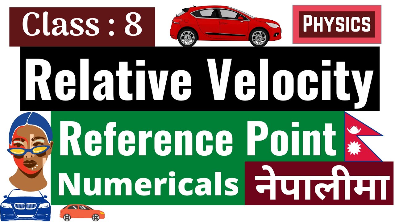Relative Velocity || Reference Point || Numerical problems and solution ...