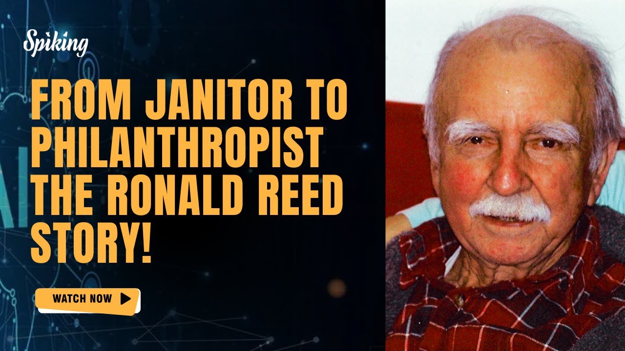 From Janitor to Philanthropist The Ronald Reed Story! 🌟 - YouTube