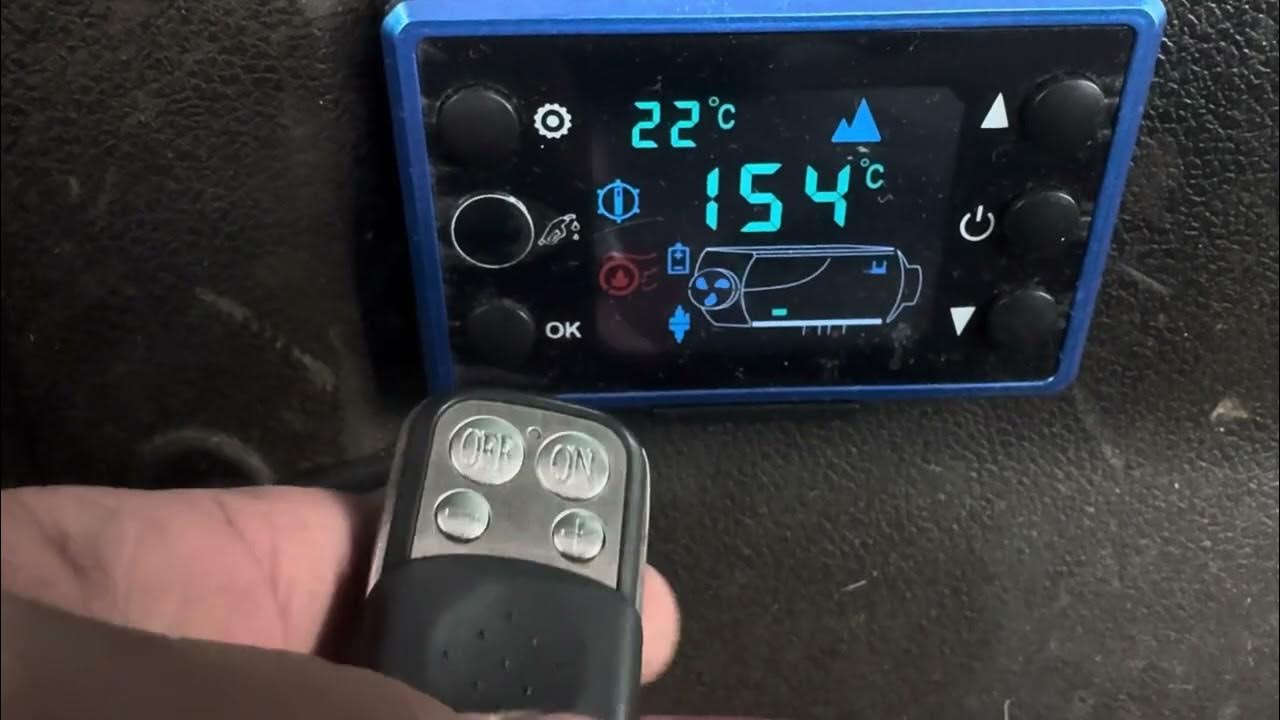Китайская автономка Kingmoon 24v 5.5kW. Как пользоваться. Скрытые ...