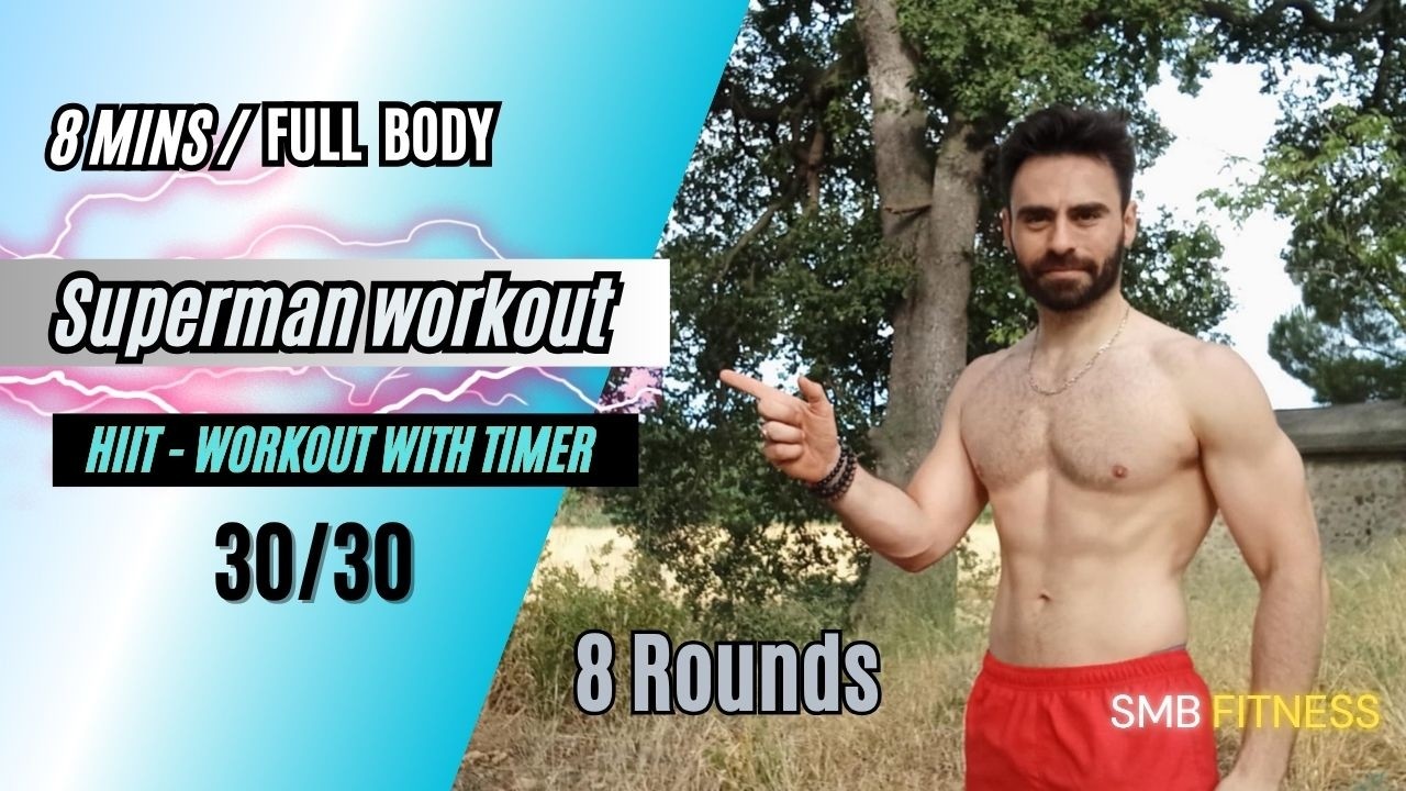 Superman HIIT Workout | Build Strength & Explosive Power - YouTube