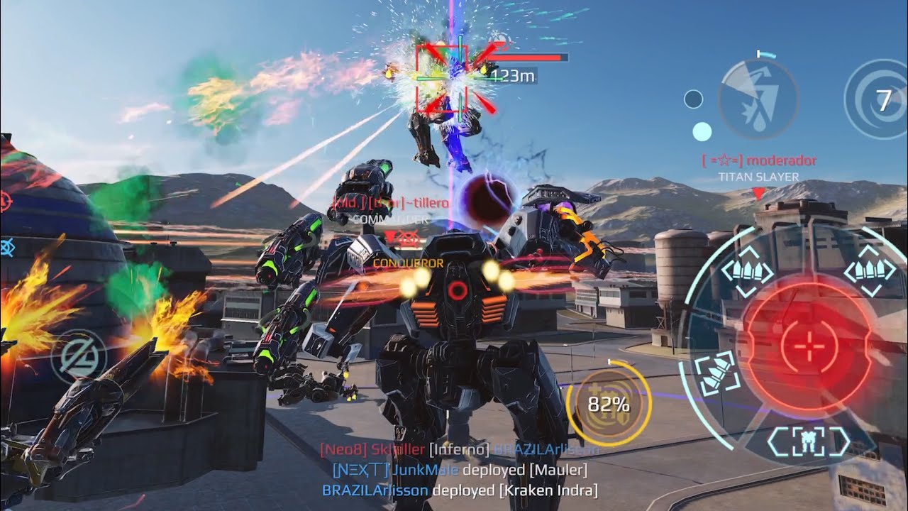 Mauler is the new jump scare beacon drop | War Robots gameplay - YouTube