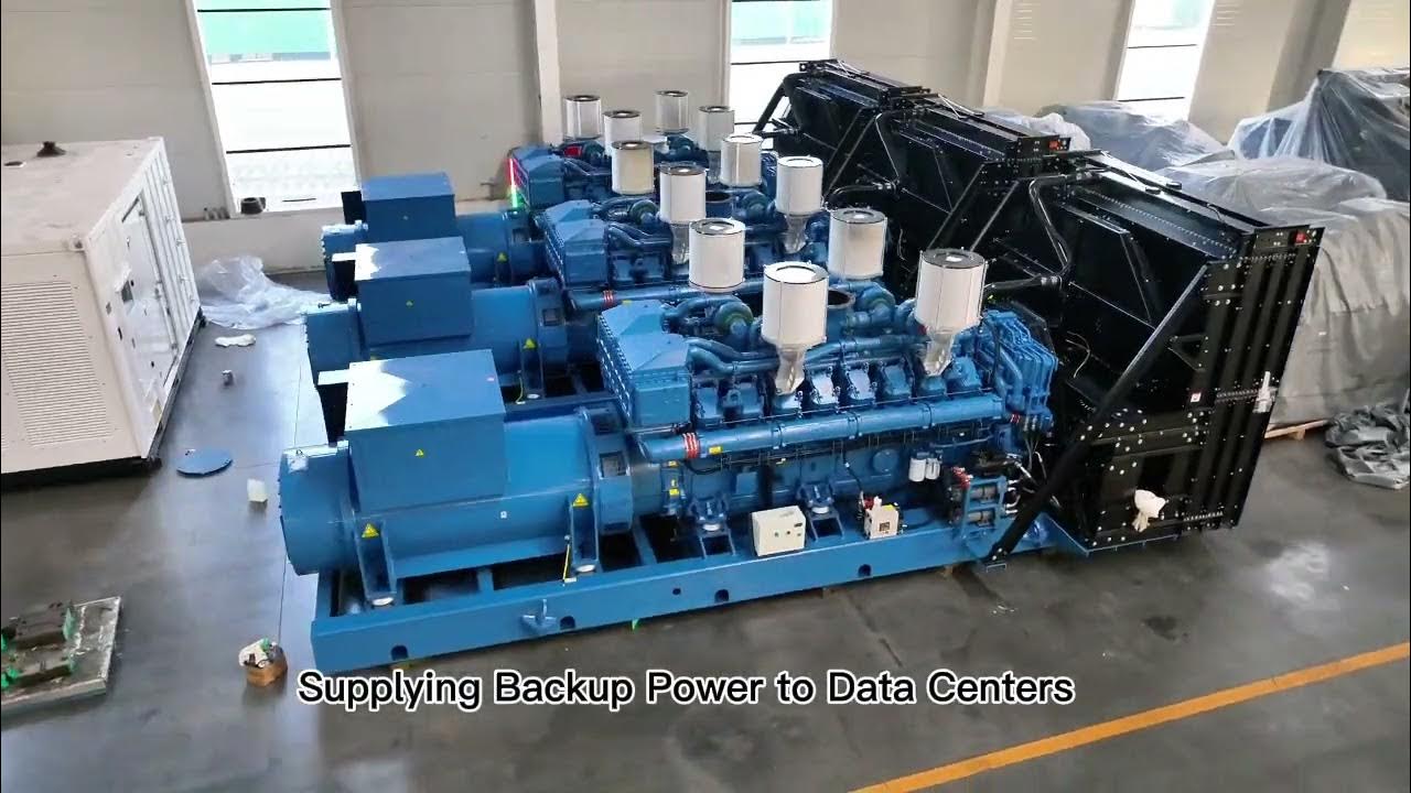 Backup Diesel Generators for Data Centers - YouTube
