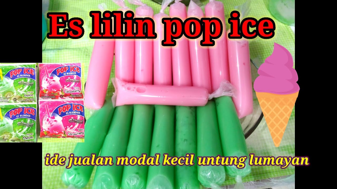 Es lilin/es Mambo pop ice cocok untuk ide jualan. - YouTube