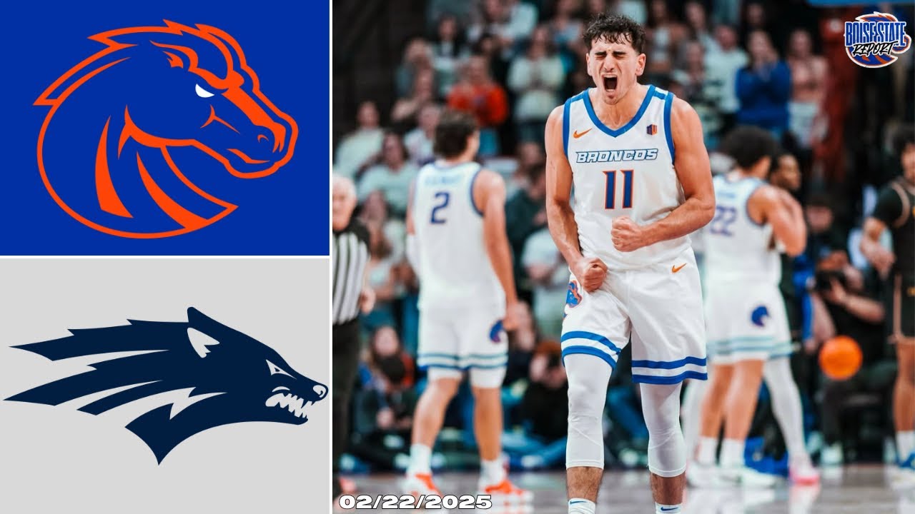 Boise State vs Nevada 02/22/2025 MBB Highlights - YouTube