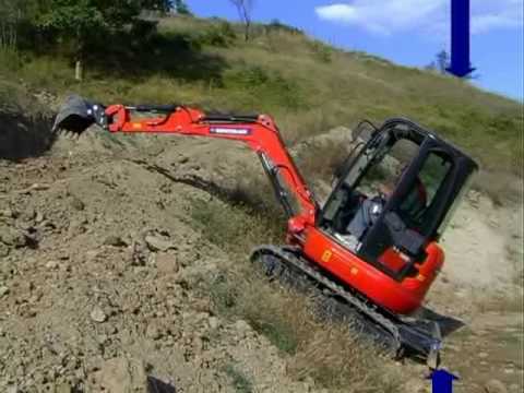 Eurocomach ES 300 SR at work - YouTube