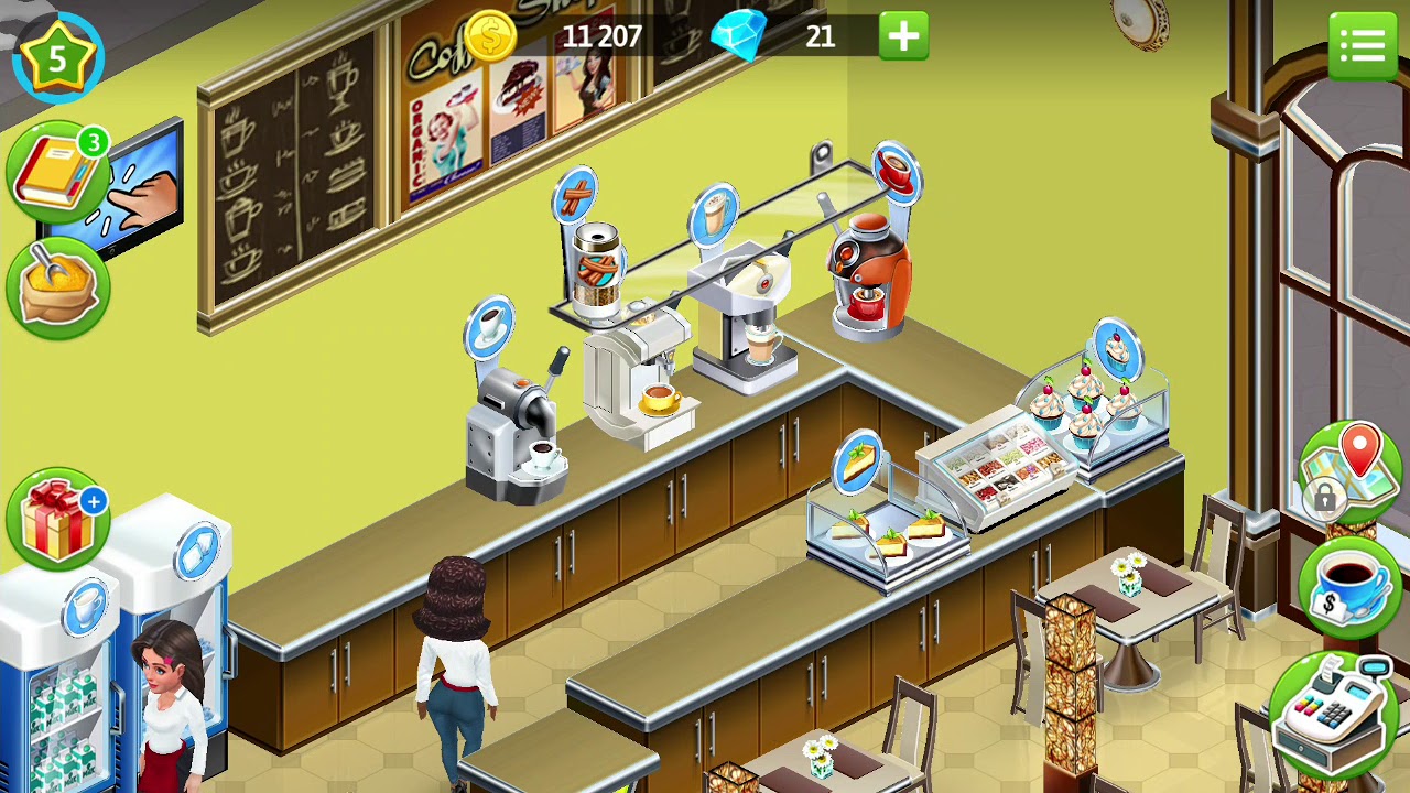 My Cafe Level 5 - YouTube
