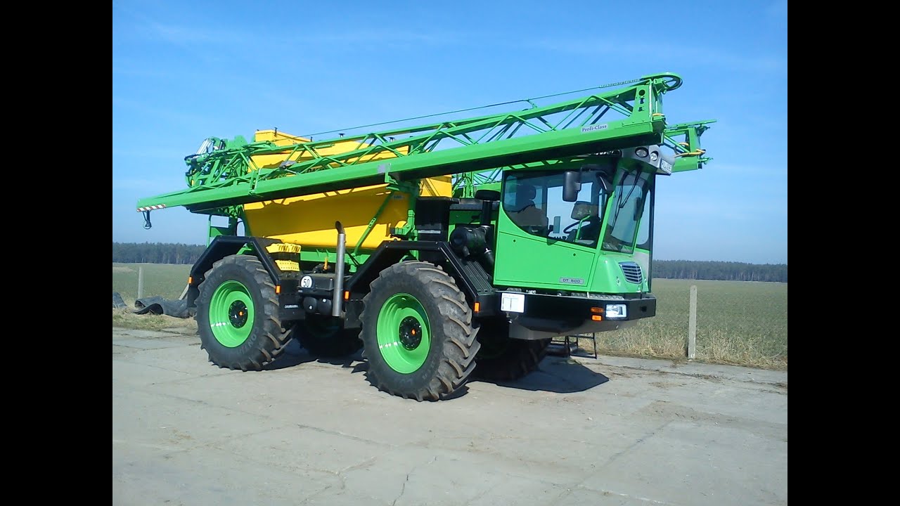 Dammann DT 500 Selbstfahrspritze - YouTube
