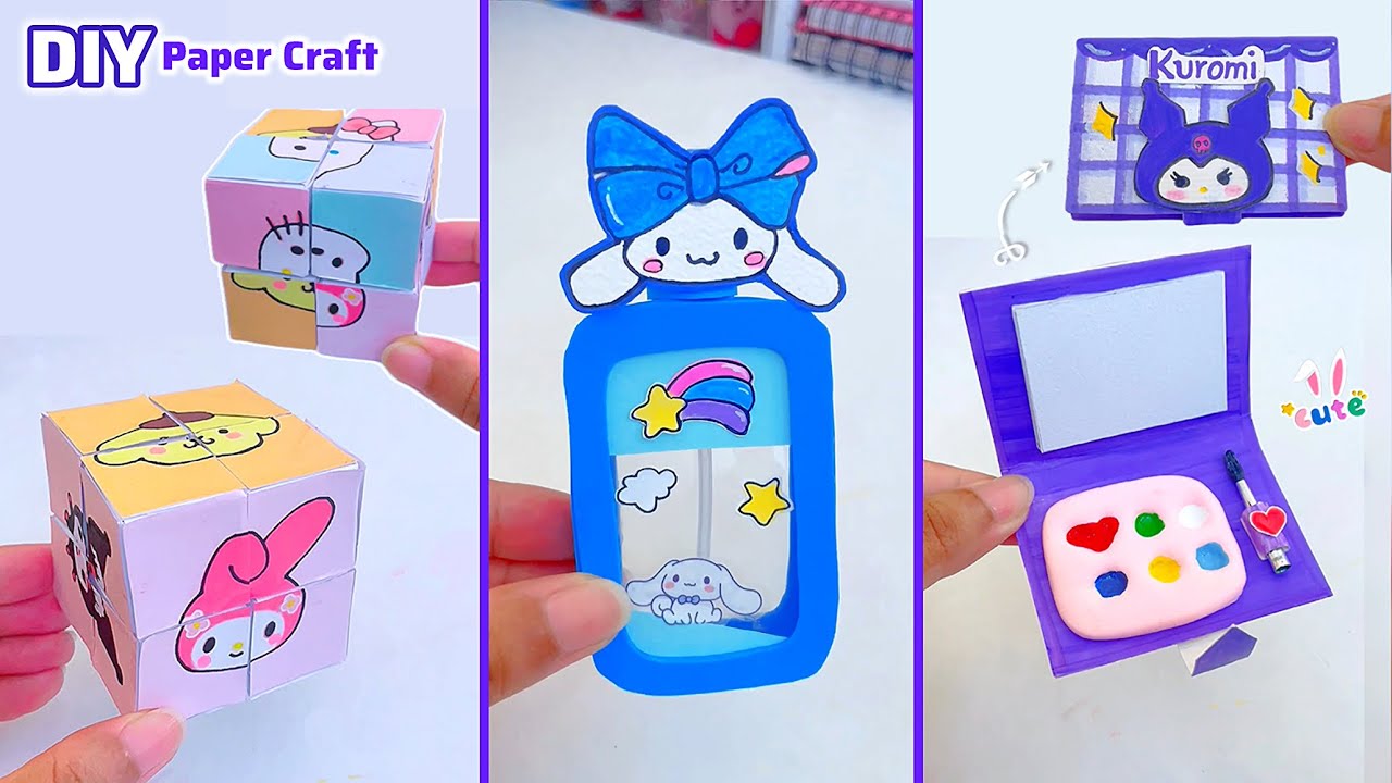 Paper craft/Easy craft ideas/ miniature craft /how to make /DIY/school ...