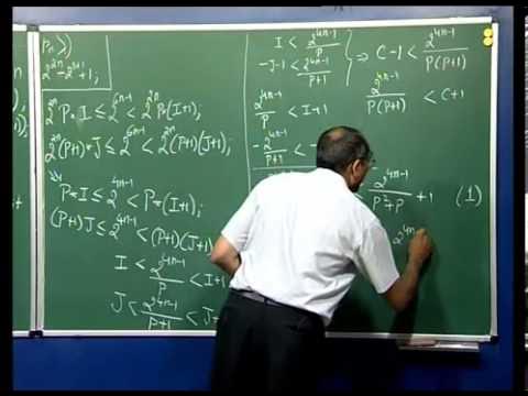 Mod-01 Lec-18 Integer-Polynomial Ops II - YouTube