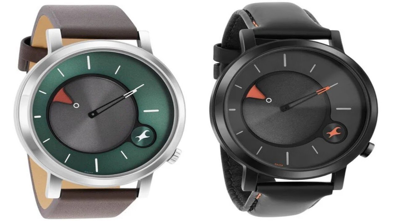 Fastrack New MetaWe Collection Leather Strap Best Watch For Guys - YouTube
