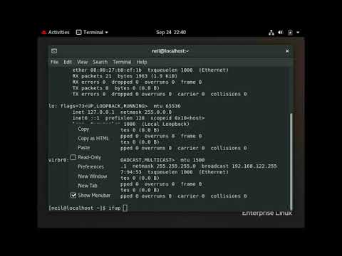 Learning by Doing with Linux get ip address
