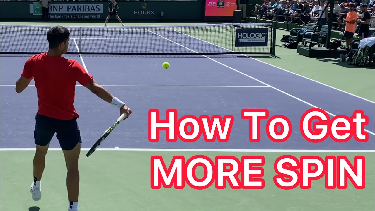 “Tennis Is An Edge Sport” (How To Hit Amazing Spin In Tennis) - YouTube