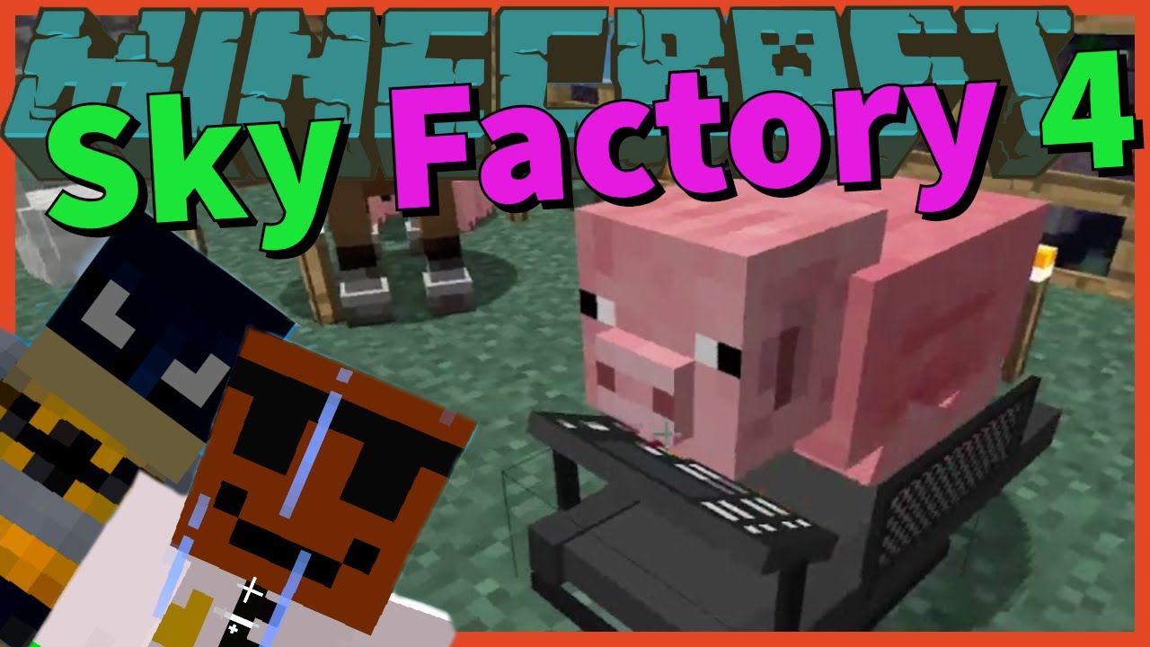 Wait a pig on a treadmill - Minecraft Sky Factory 4 - YouTube