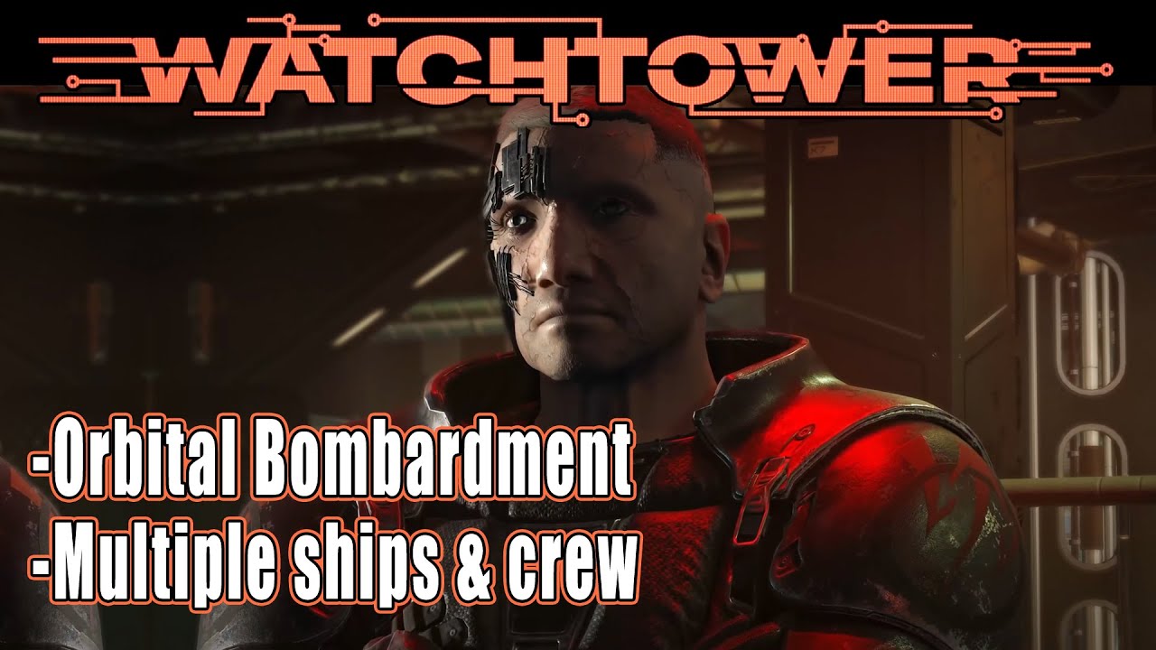 Watchtower - Orbital Bombardment - Multiple ships and crew - Starfield ...