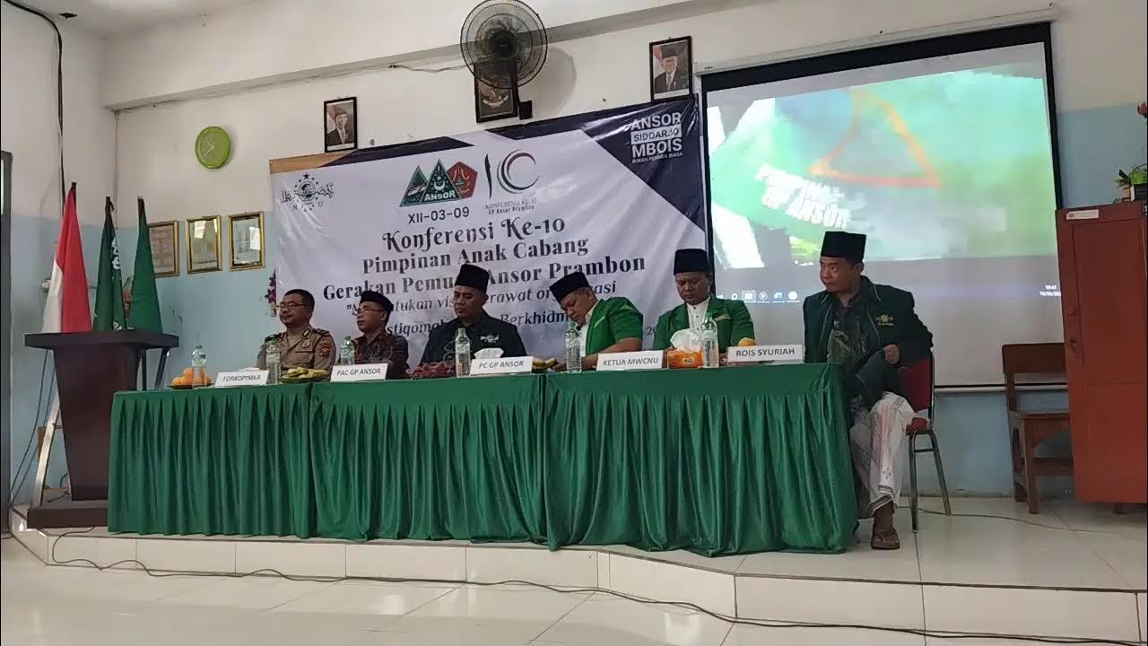 Konferancab GP Ansor Prambon 18 Juni 2023 - YouTube
