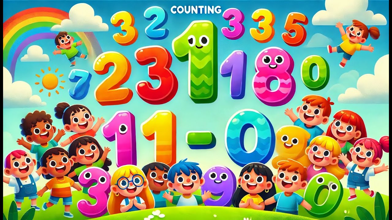 1234 song |Fun Kids Song |Educational Video #KidsSongs #learningmadefun ...