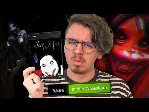 Scheinbar existiert ein Jeff the Killer Spiel auf Steam...
