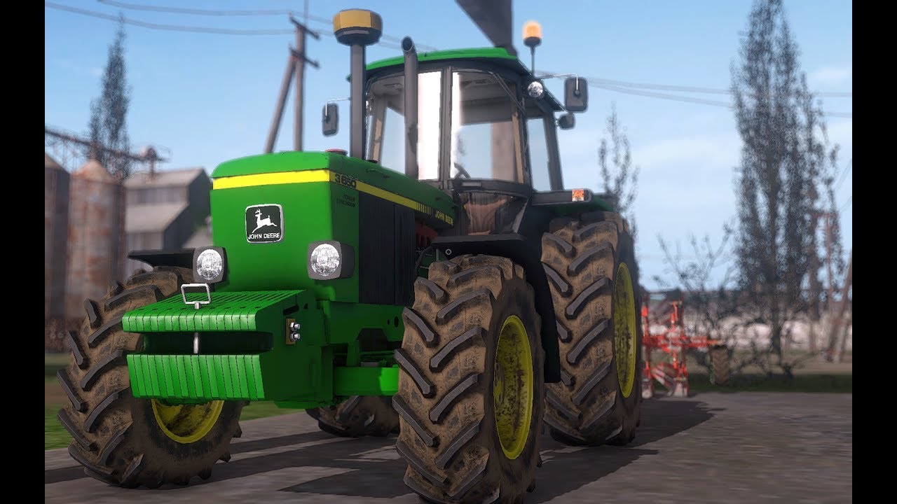 John Deere 3650 oranje // FS17 // TimeLaps - YouTube