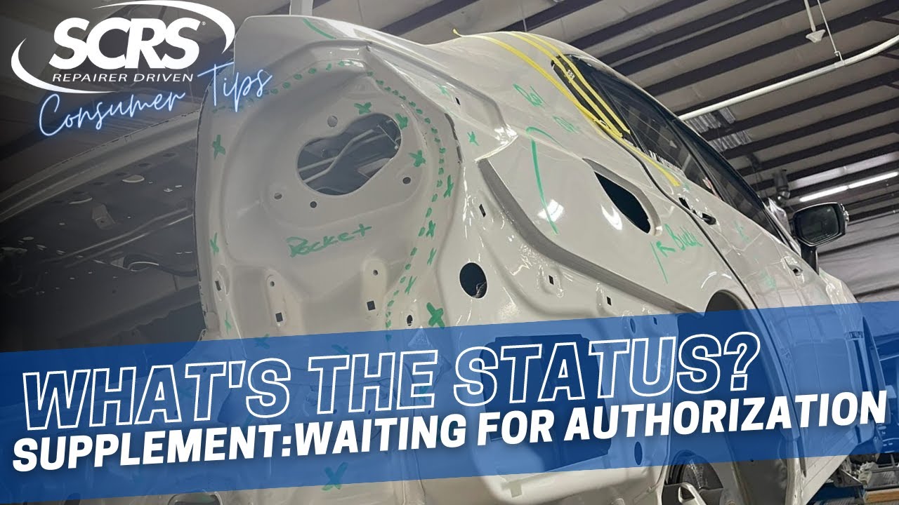 REPAIR STATUS: Supplement, Waiting for Authorization - YouTube