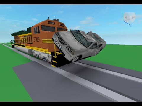Roblox Train VS Car [Demolition] - YouTube