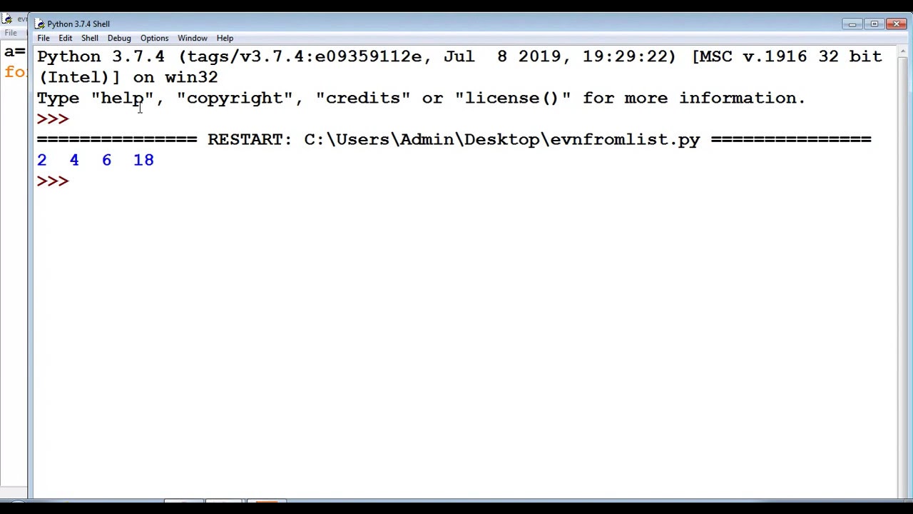 Python Program To Find Even Number From A List Softwoodcoder Youtube 2505