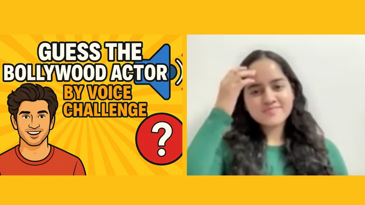 Guess the Bollywood Actor by Voice Challenge | Male Actors Quiz Game ...
