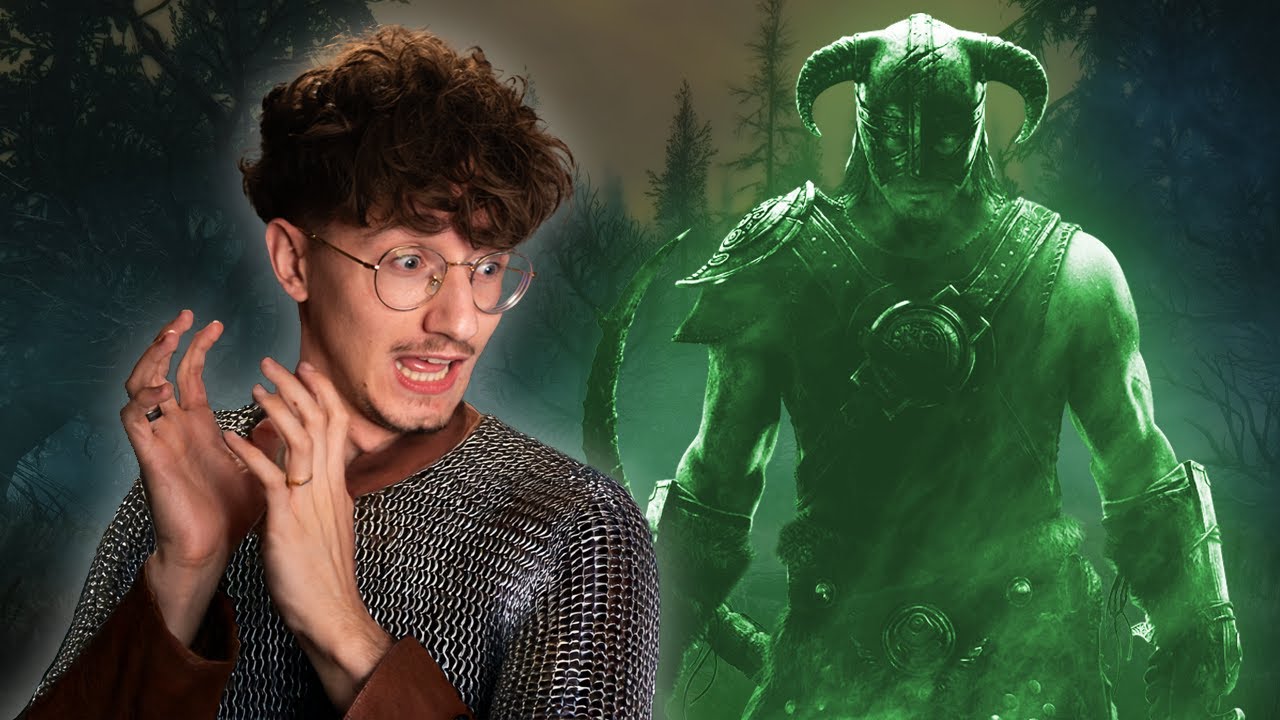 SUMMONING GHOSTS!! | Skyrim Blind Playthrough - Part 5 - YouTube