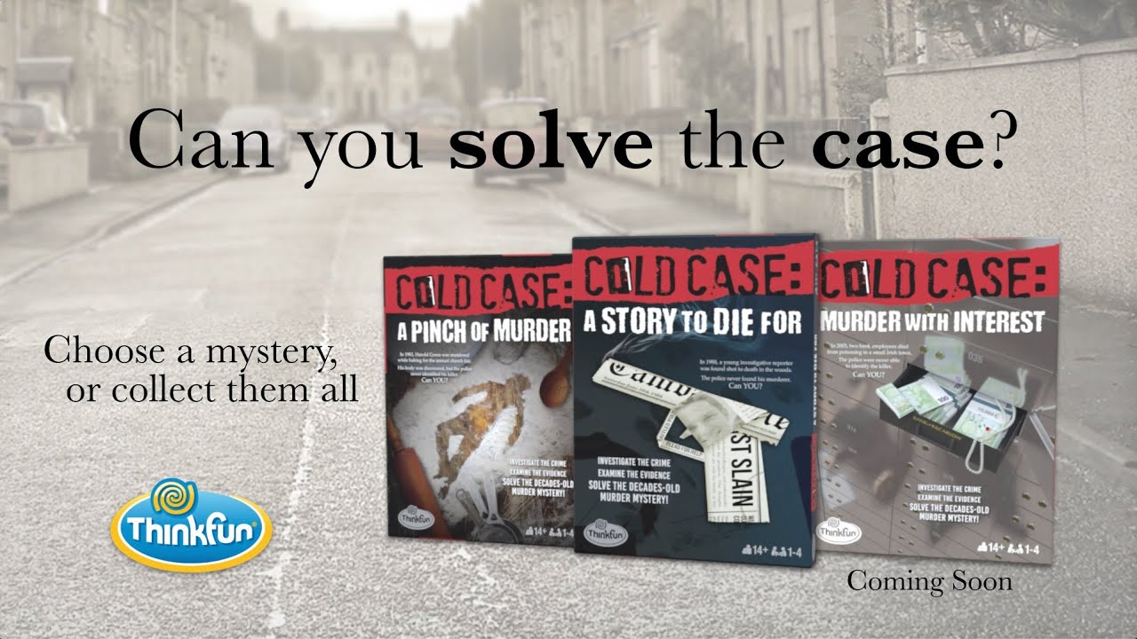 Cold Case Series by ThinkFun - YouTube