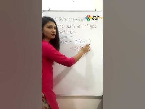 Sum of n Even numbers - YouTube