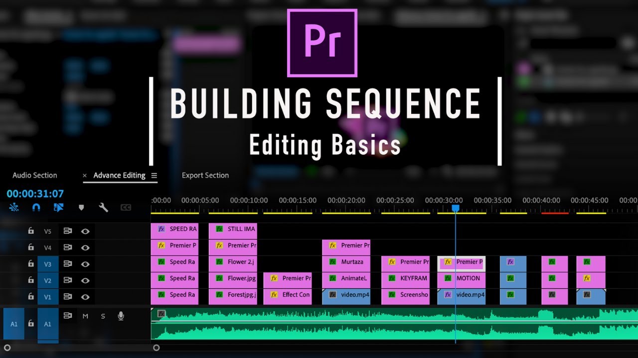 Build Sequence in Adobe Premiere Pro | Editing Basics | Premiere Pro ...