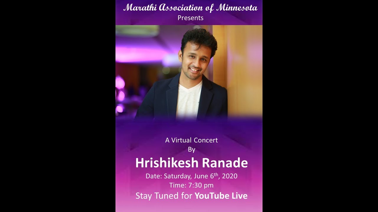 Virtual Concert by Hrishikesh Ranade - YouTube