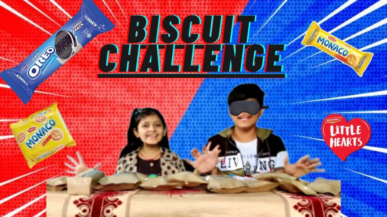 Guess the Biscuit challenge with my Brother🤯| Brother vs Sister😼 ...