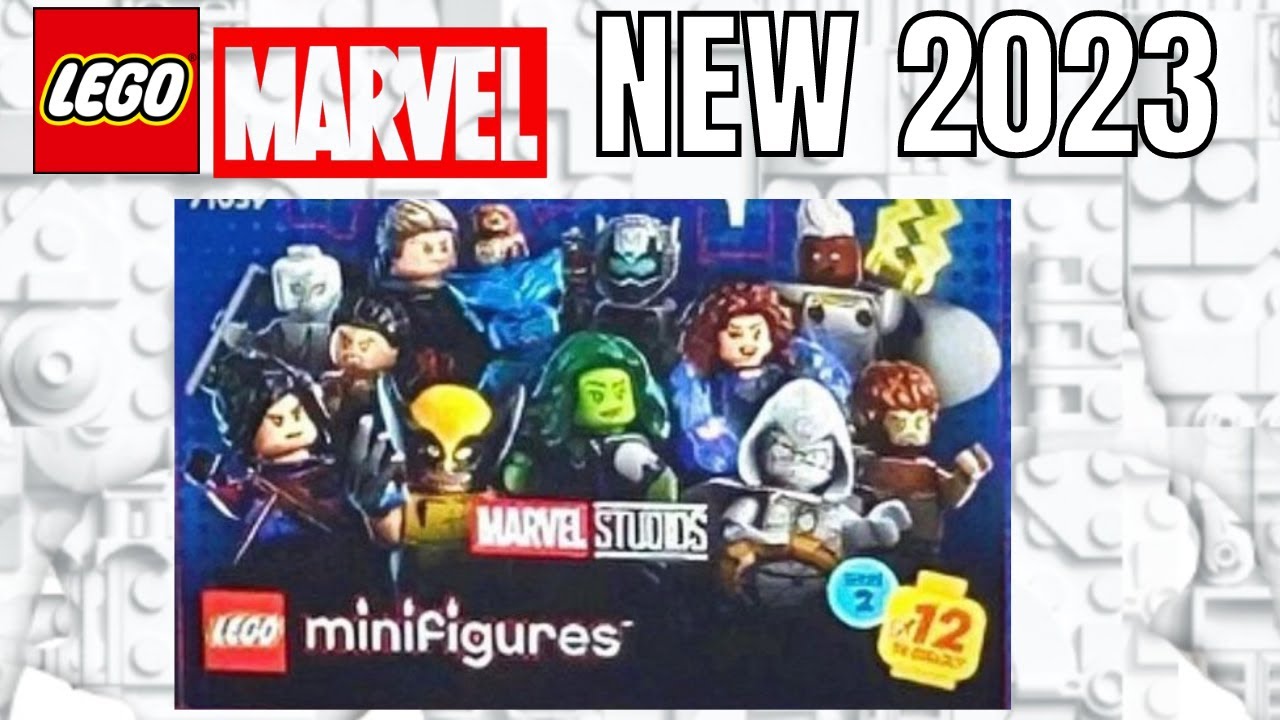 LEGO Marvel CMF Series 2 LEAKED! Full Image - YouTube