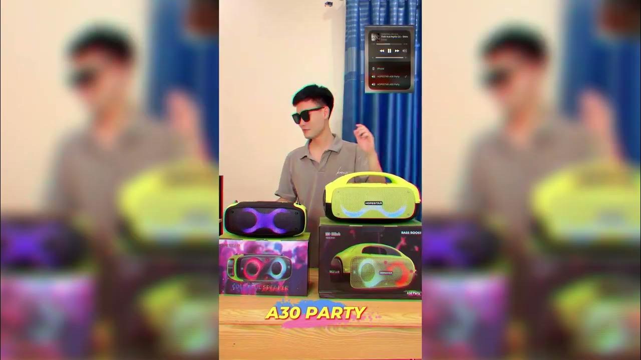 So sánh Hopestar A30 party VS Hopestar A50 Party âm thanh cực khủng - YouTube