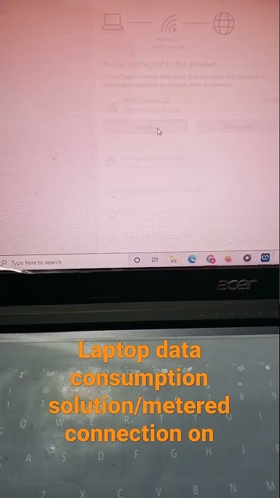 how to on metered connection/ data consumption problem #Laptopdatasaver #shorts # ...