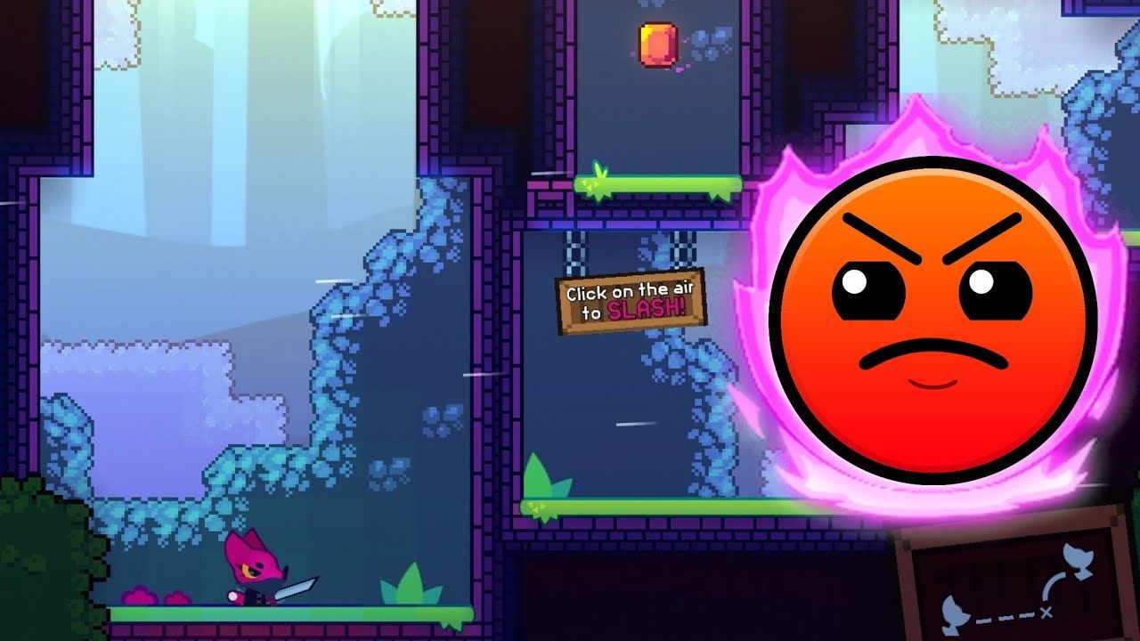 "SLASH" By JustPotatoNow (All Coins) | Geometry Dash 2.2 | Platformer ...