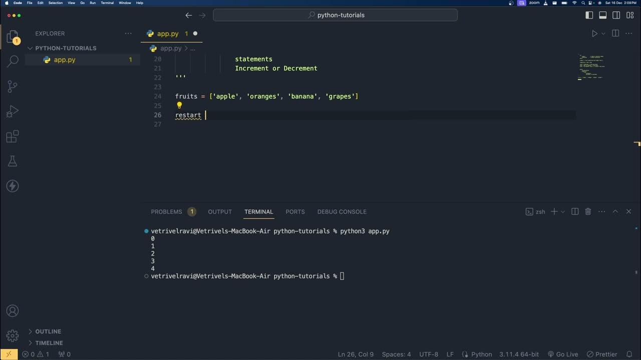 Beginner Level Python Programming Training Part 12 - While Loop - YouTube