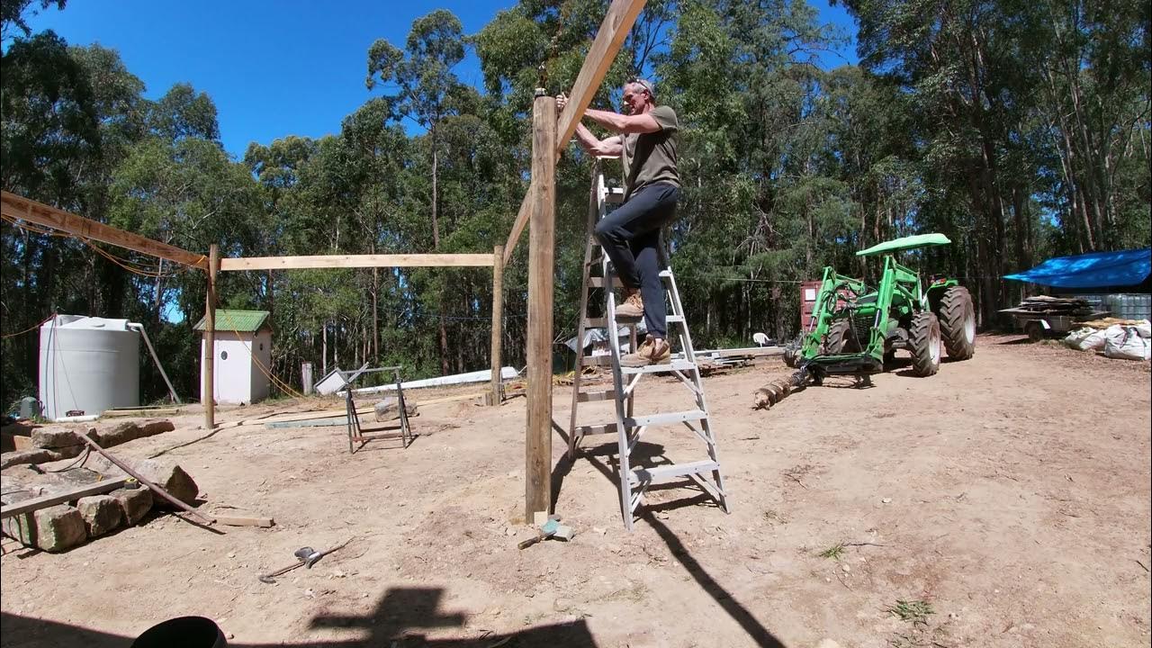 Shed Renovation's Part 54 - Carport & Digging with a Pressure Washer ...