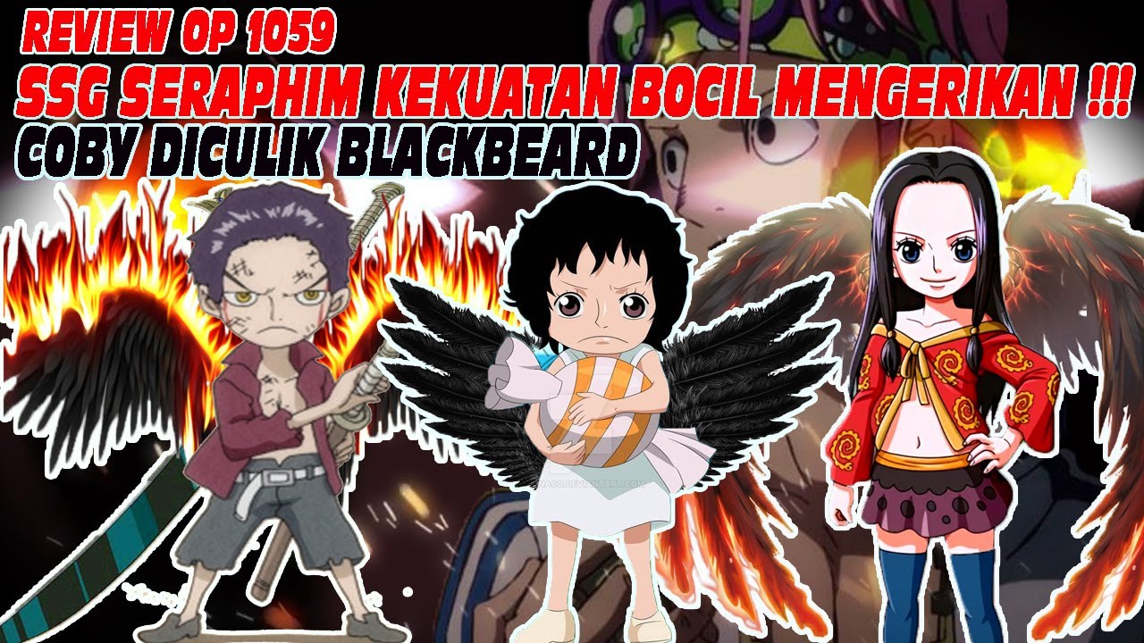REVIEW OP 1059 - SSG Robot Bocah Sichibukai, Coby diculik Blackbeard #onepiece #onepiece1059 ...