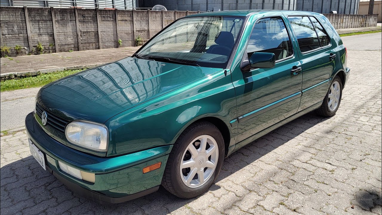 VW Golf GLX 1996- o hatch médio que se tornou objeto de desejo em todas ...