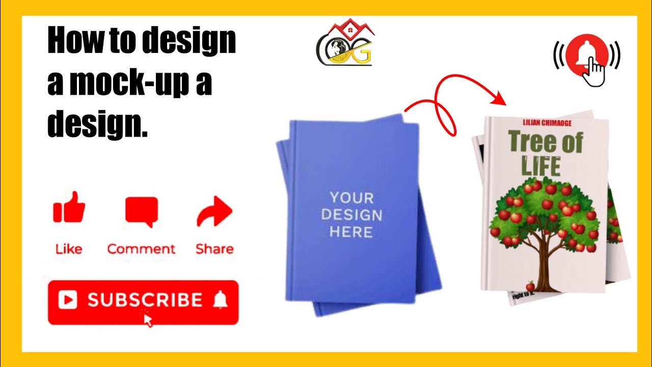 How to mock-up a design. - YouTube