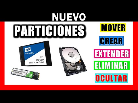 ✅ PARTICIONES de DISCO DURO en Windows 👉 CREAR, EXTENDER, BORRAR, MOVER, OCULTAR, REDUCIR o AMPLIAR
