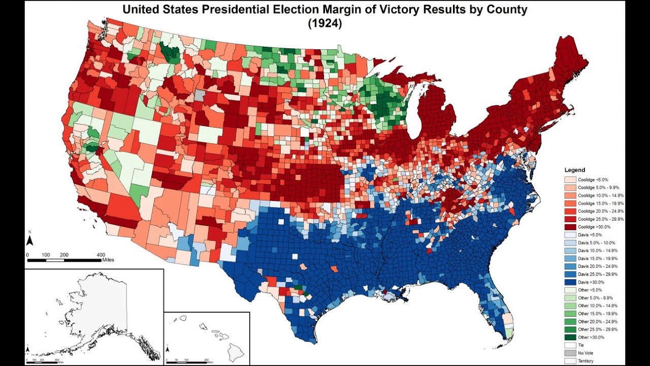 United States presidential election, 1924 - YouTube