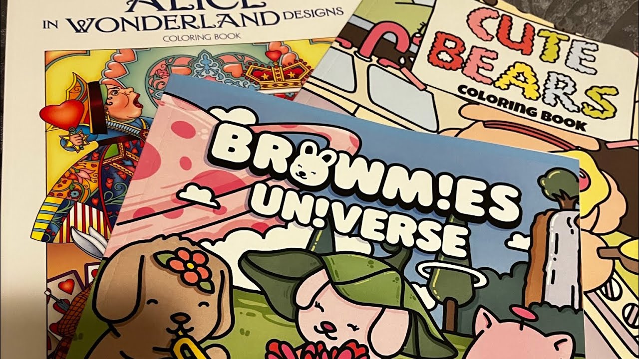 Haul time new adult coloring supplies from Amazon Five below - YouTube