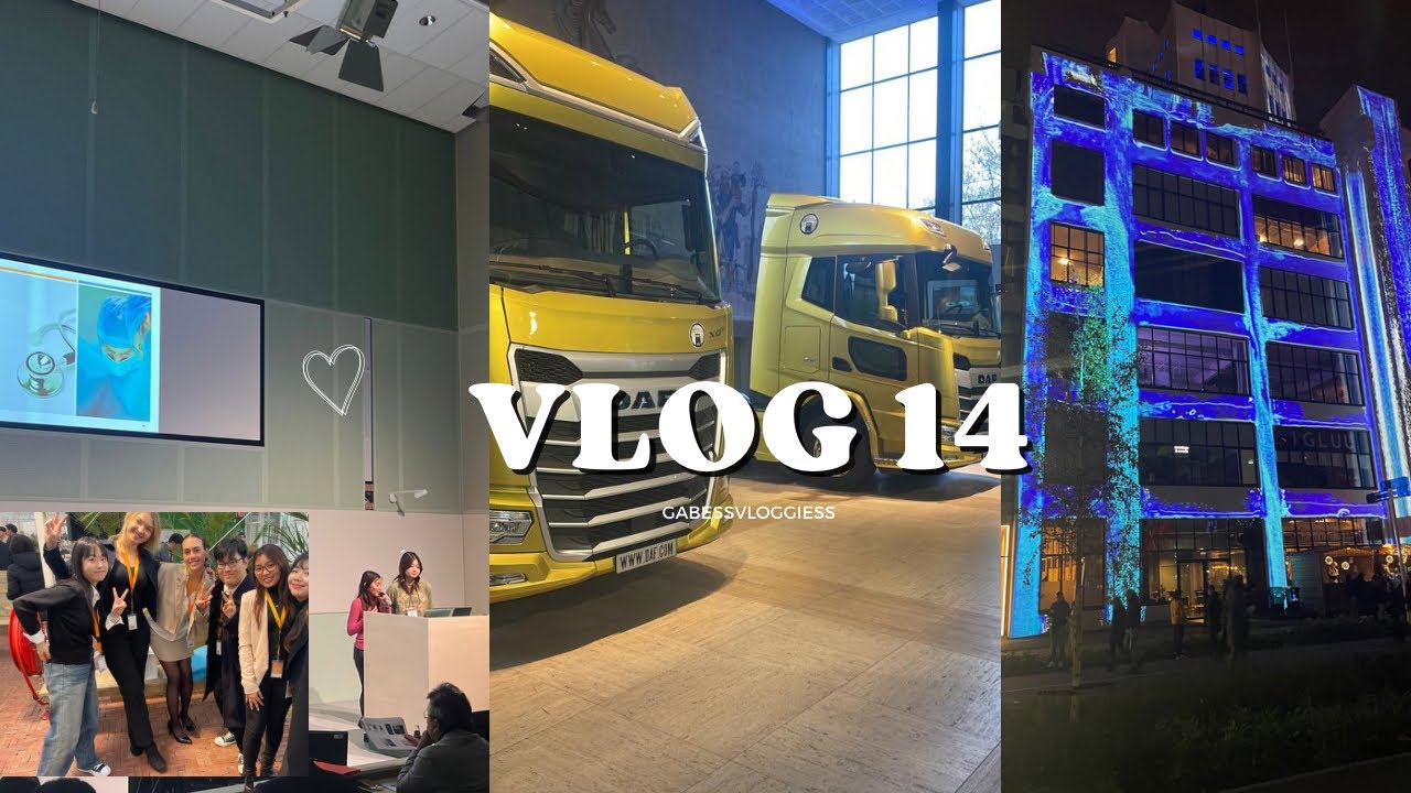 Vlog 14 | Birthday party 🥳 #party , Visiting DAF 🚚, Philips project w ...