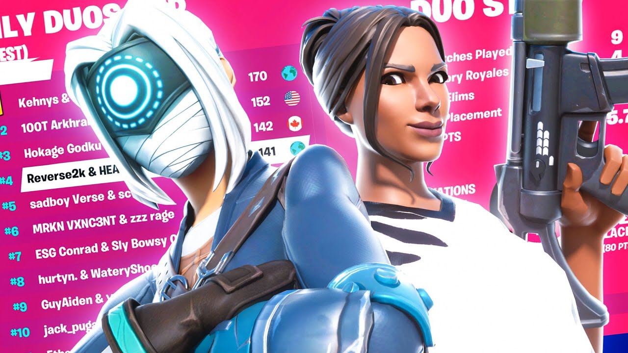 HOW WE GOT 4TH PLACE ON WEST! *Duo Cash Cup w/ Heart* (Fortnite) - YouTube