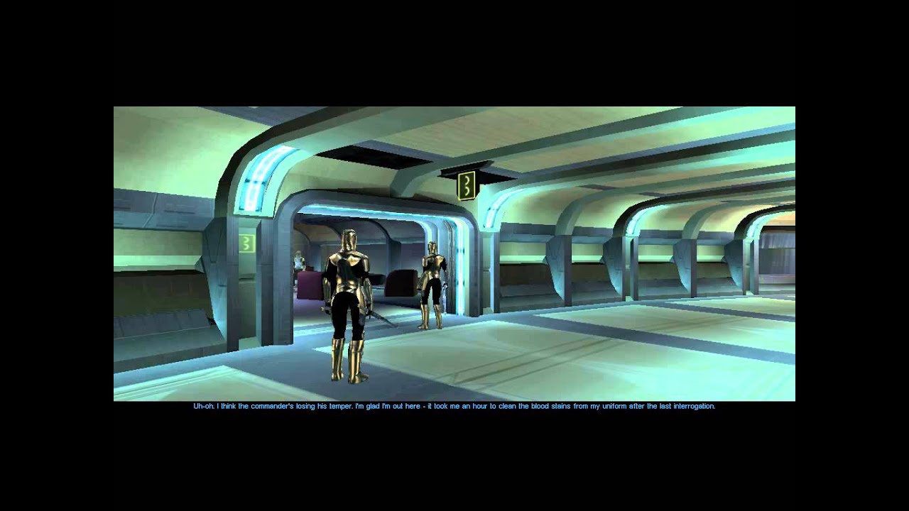 kotor 1 new dialogue - YouTube