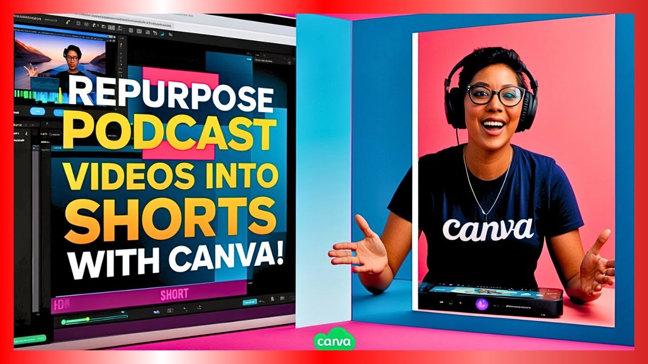 Transform Podcasts into Short Videos with Canva - YouTube