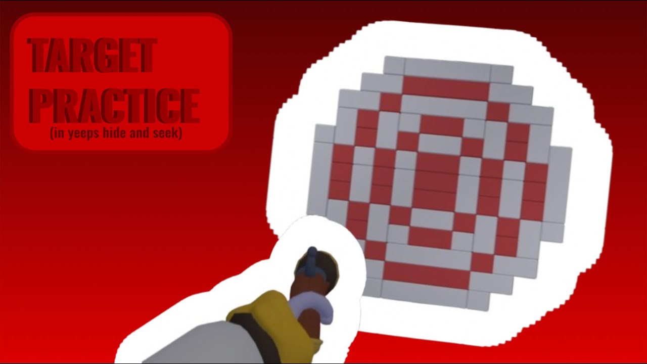 I made a TARGET PRACTICE MINIGAME in Yeeps Hide and Seek! 🎯 - YouTube